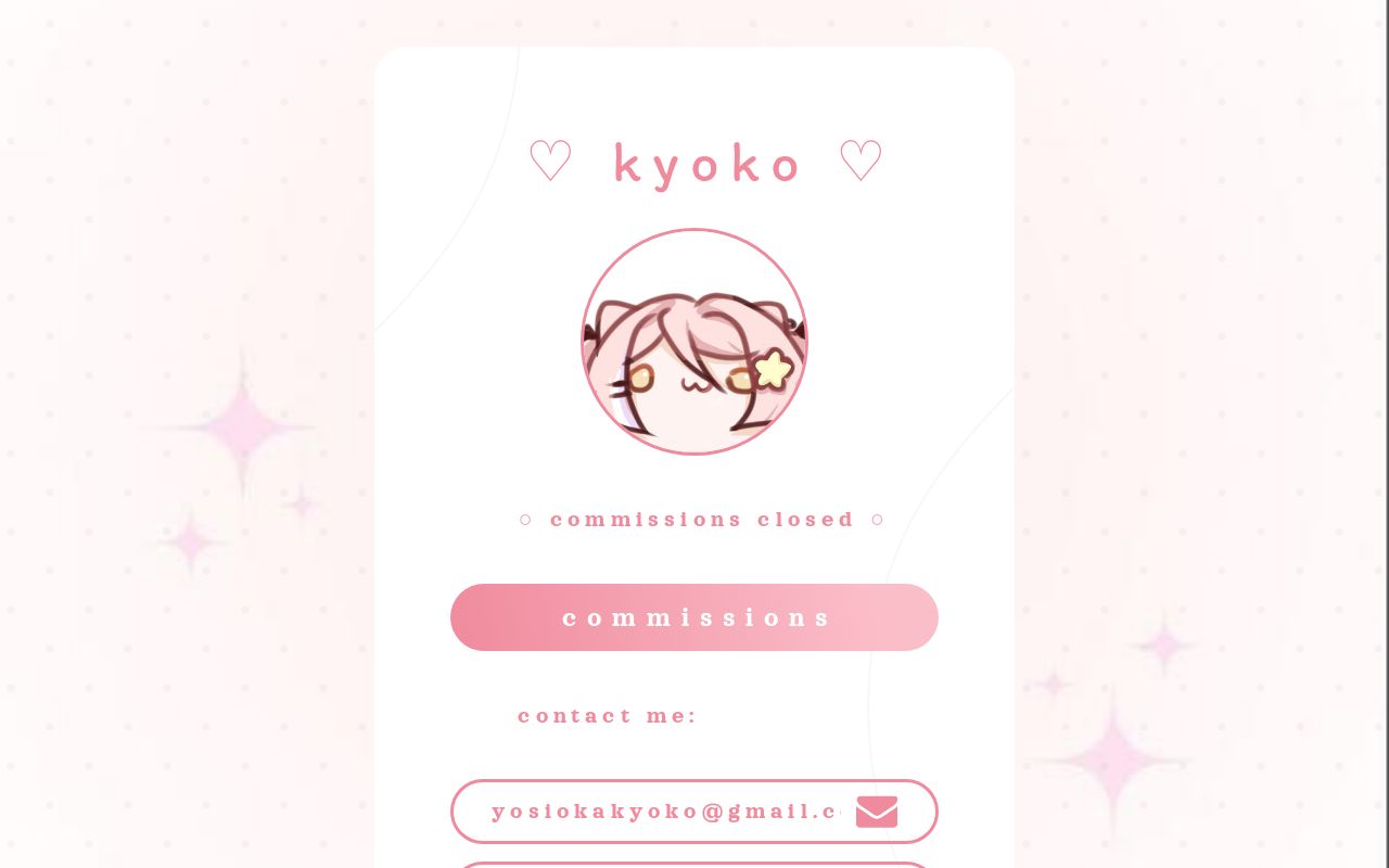 Commissions by Kyoko